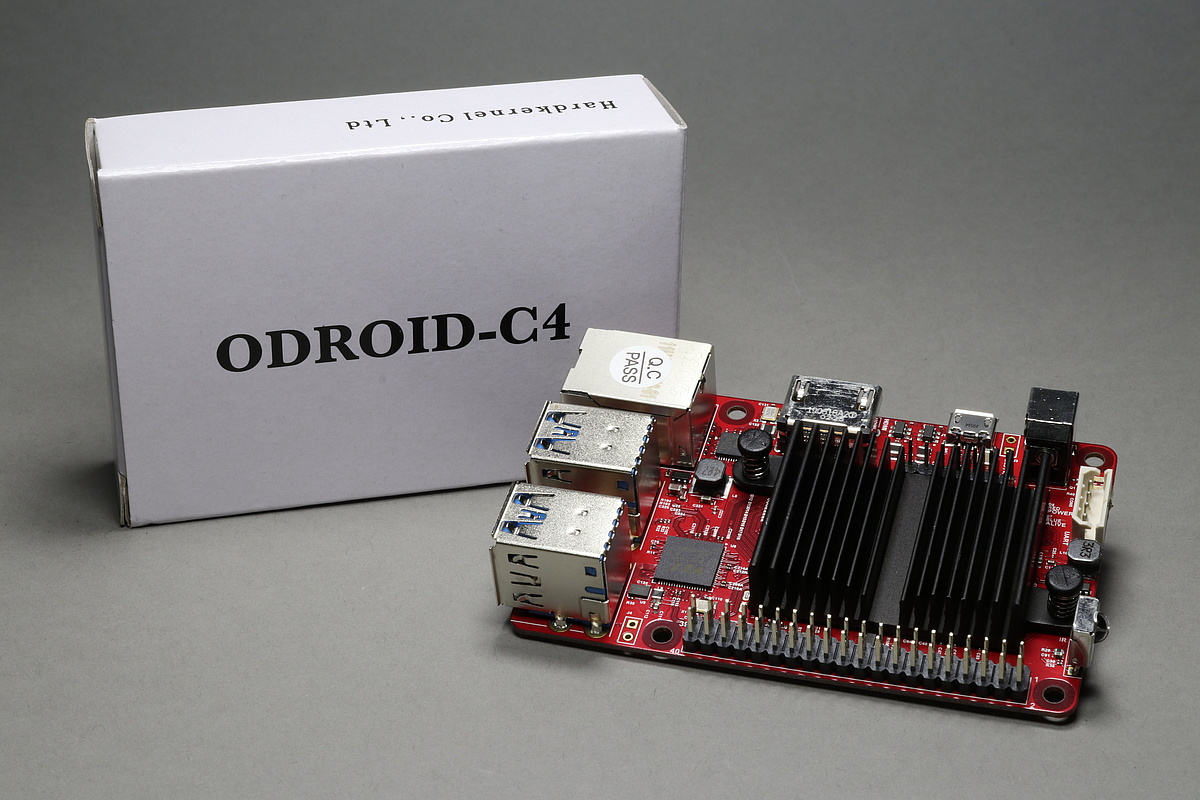 ODROID-C4 (Hardkernel) quad core 2.0 GHz + 4 GB RAM - OpenDisplayCase